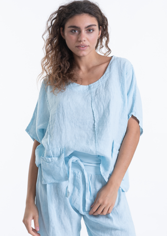 Italian Linen Top – Belle Collection GC